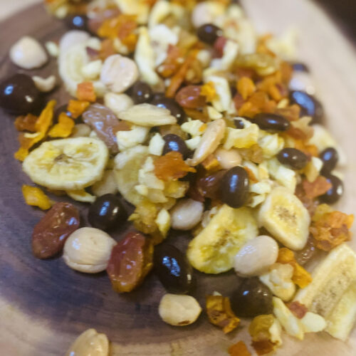 Fruited Chocolate Snack Mix - Chef Kai Chase